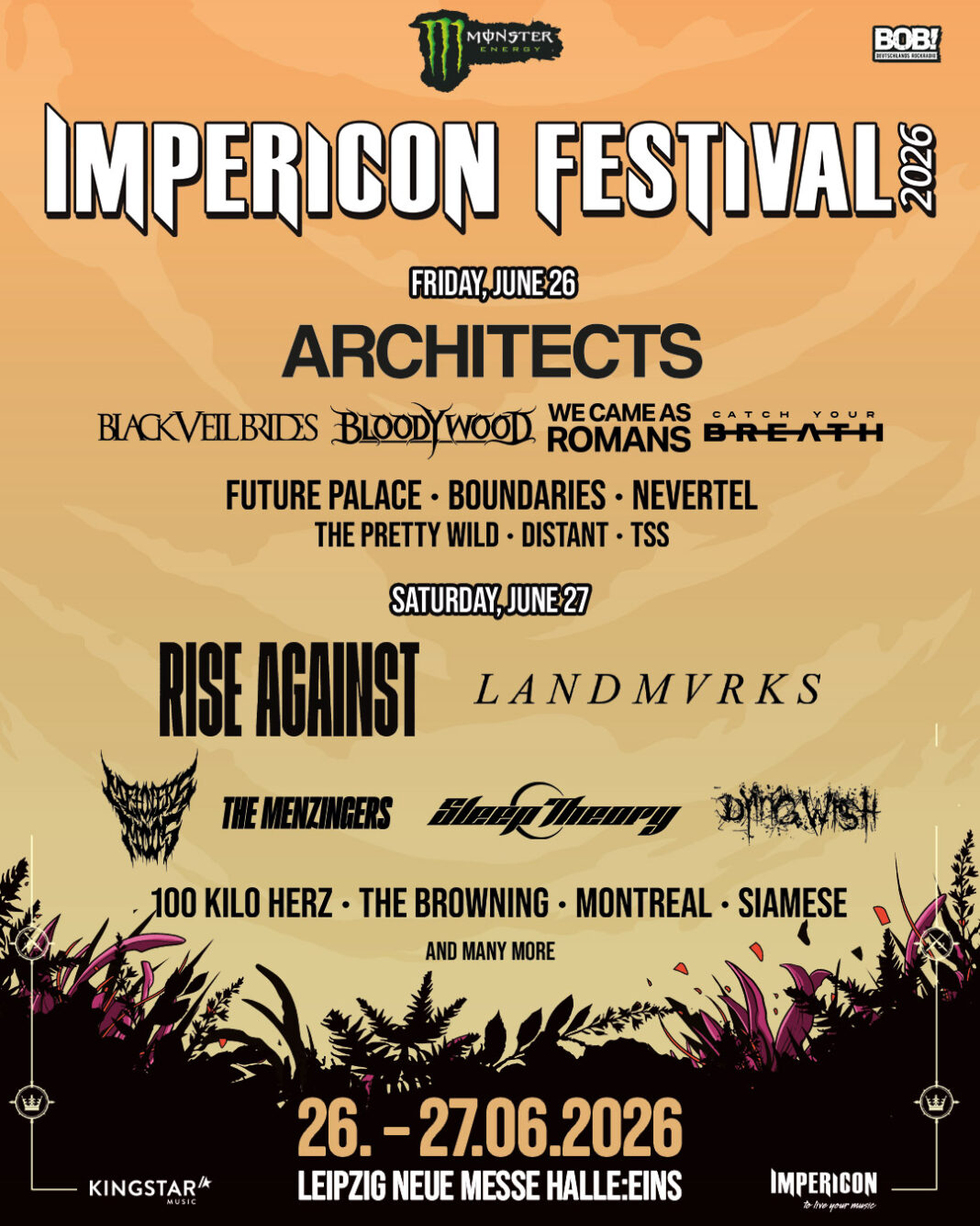 Impericon Festival 2026: Sechs neue Bands bestätigt - AWAY FROM LIFE