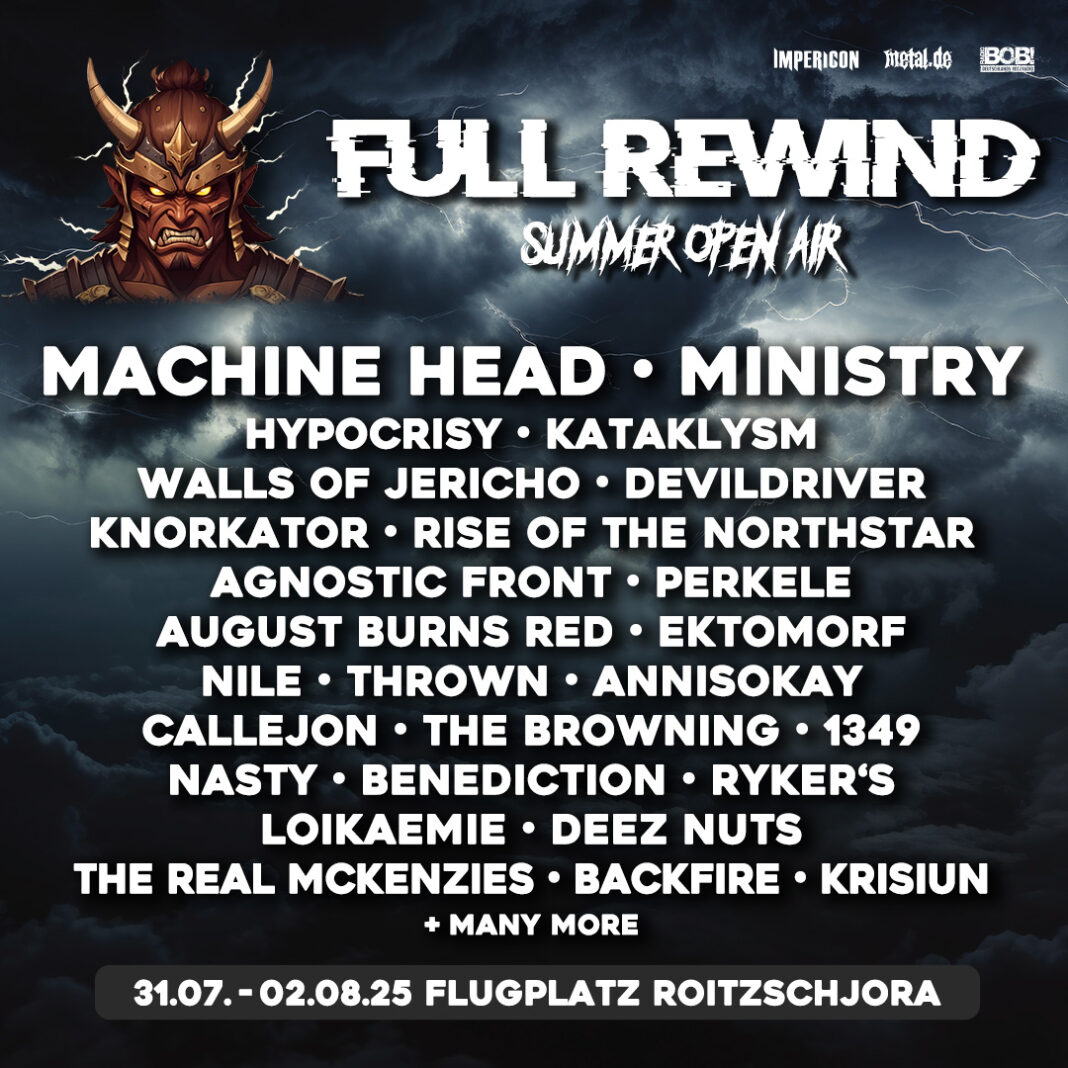 Full Rewind 2025: Das bisherige Line-Up - AWAY FROM LIFE