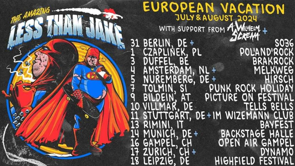 LESS THAN JAKE im Sommer 2024 auf Tour - AWAY FROM LIFE