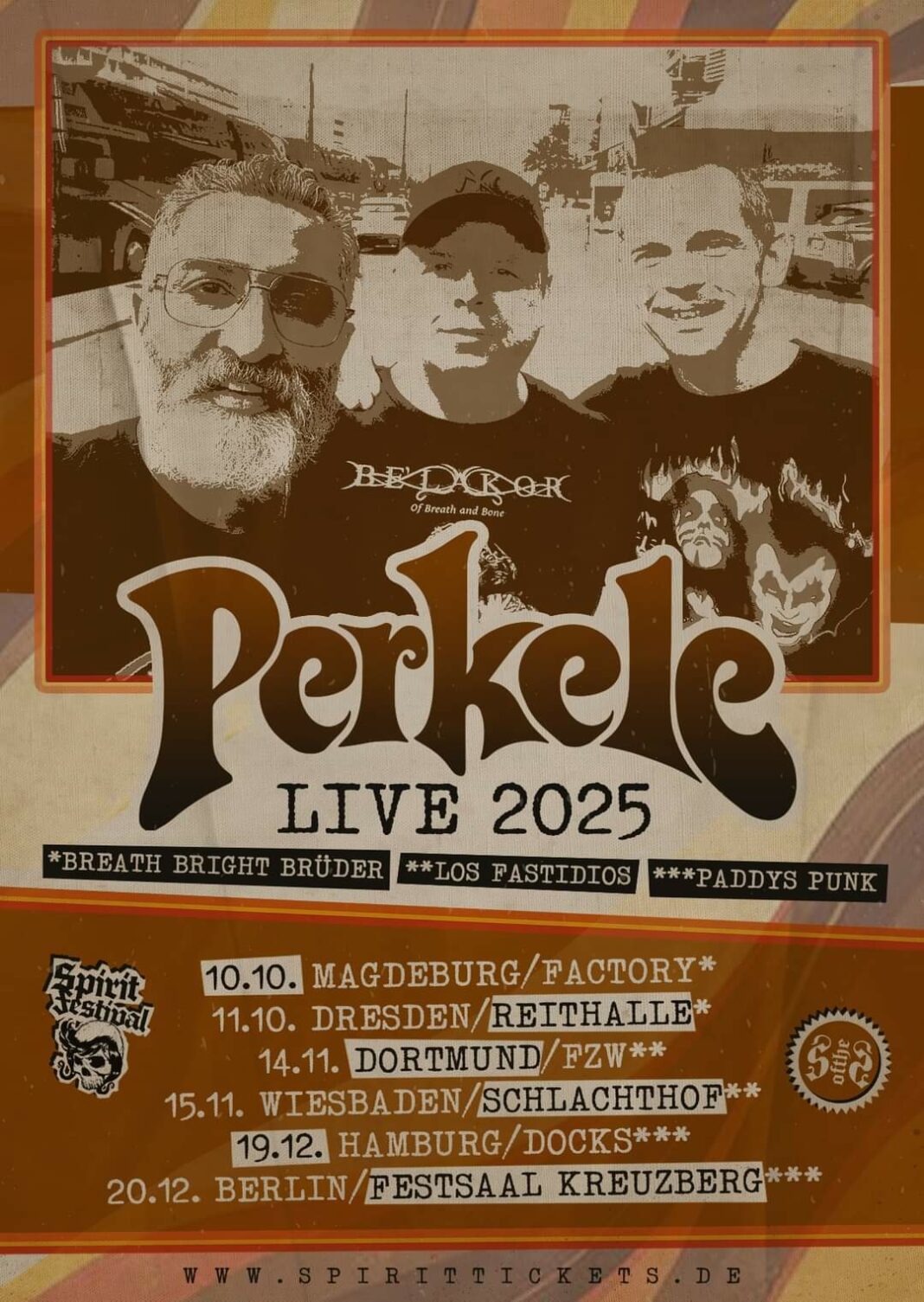 PERKELE: Ab Herbst 2025 mit neuem Album auf Tour - AWAY FROM LIFE