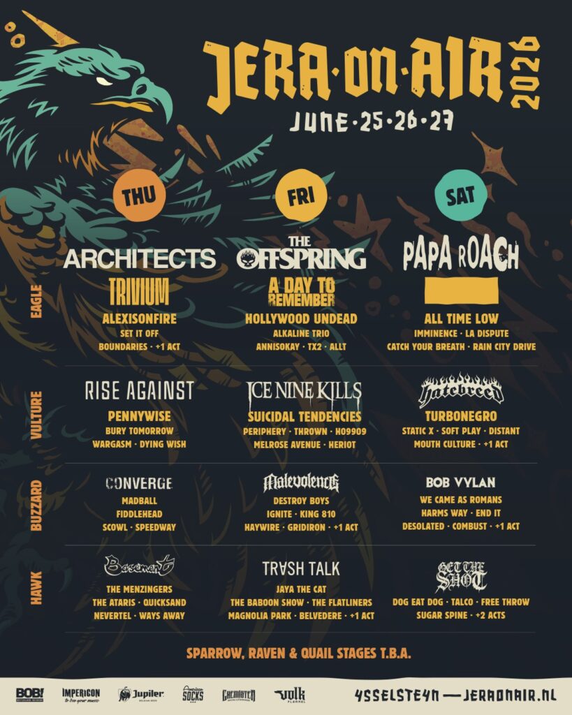 Jera On Air: Das Line-Up für 2026 - AWAY FROM LIFE