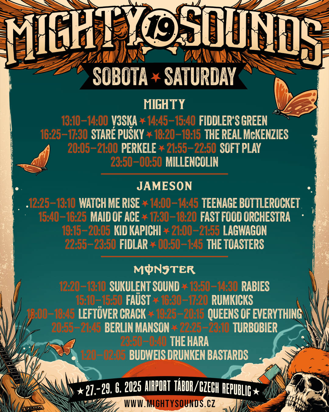Mighty Sounds Festival: Das Line-Up für 2025 - AWAY FROM LIFE