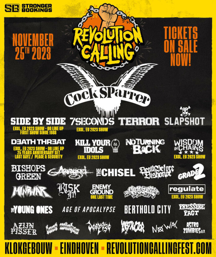 Revolution Calling 2023: Line-Up für November komplett - AWAY FROM LIFE