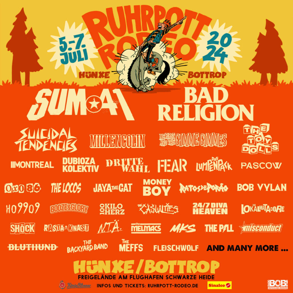 Ruhrpott Rodeo: Das sind die nächsten Bands für 2024 - AWAY FROM LIFE