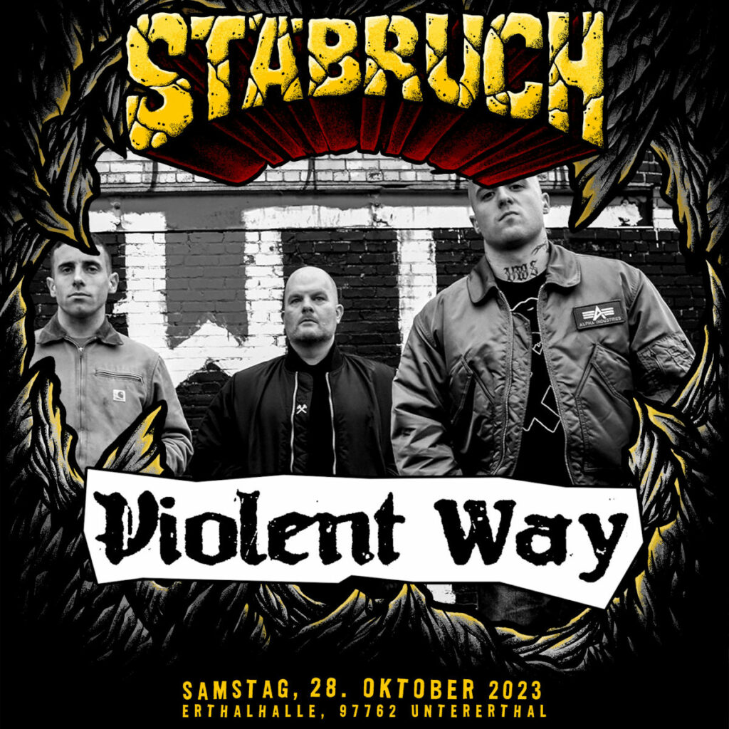 VIOLENT WAY als nächste Band für Stäbruch Fest bestätigt - AWAY FROM LIFE