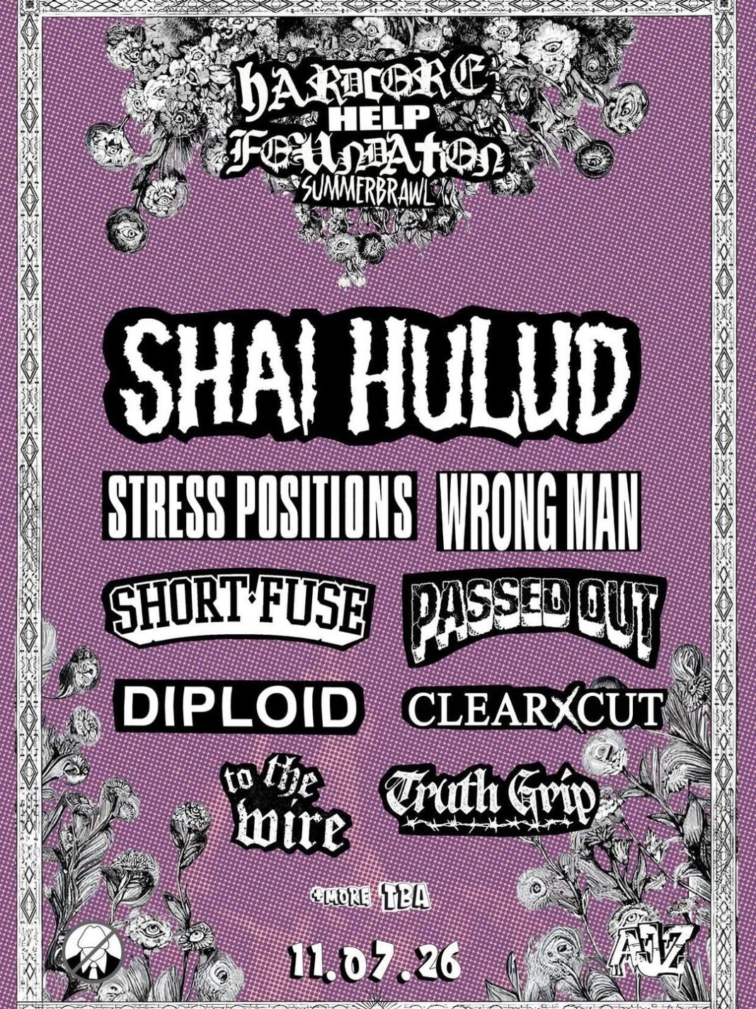Summerbrawl in Lüdenscheid: SHAI HULUD, STRESS POSITIONS, DIPLOID und ...