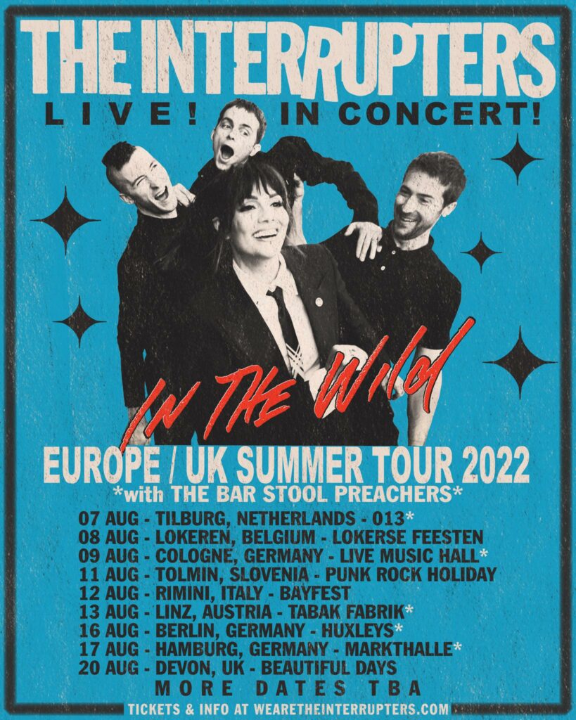 THE INTERRUPTERS veröffentlichen Video zum Track "Raised By Wolves" - AWAY FROM LIFE