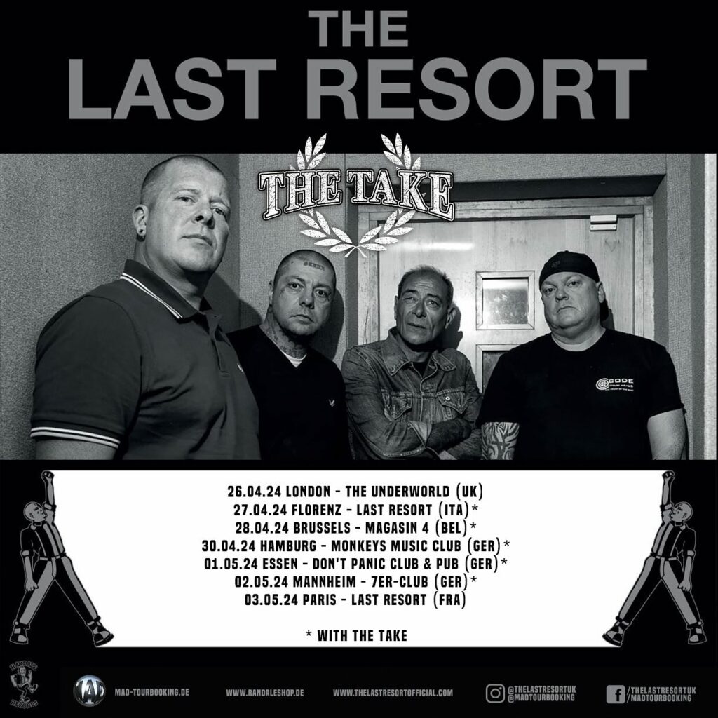 THE LAST RESORT ab Ende April 2024 auf Tour - AWAY FROM LIFE