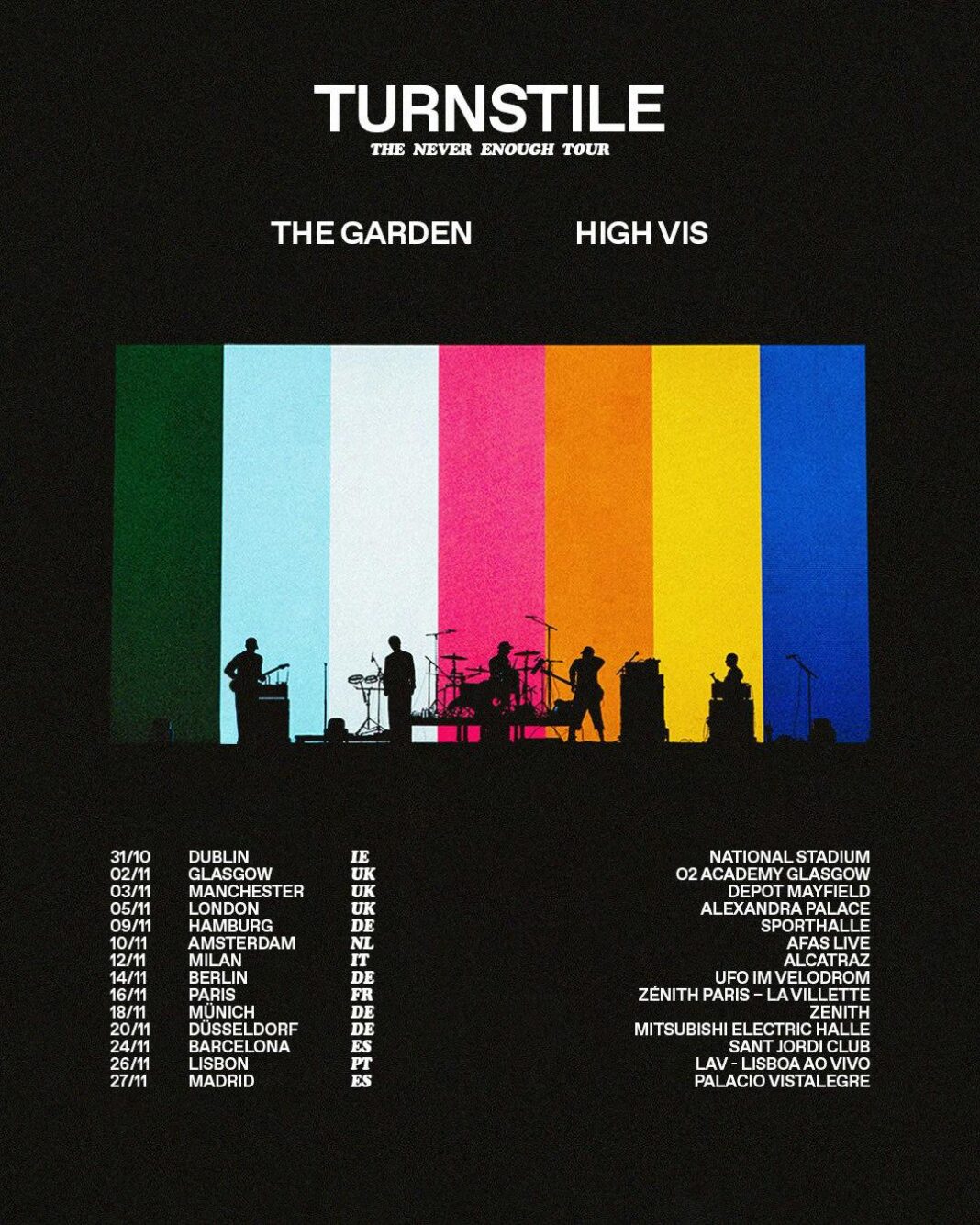 TURNSTILE kündigen Deutschland-Konzerte für November 2025 an - AWAY ...
