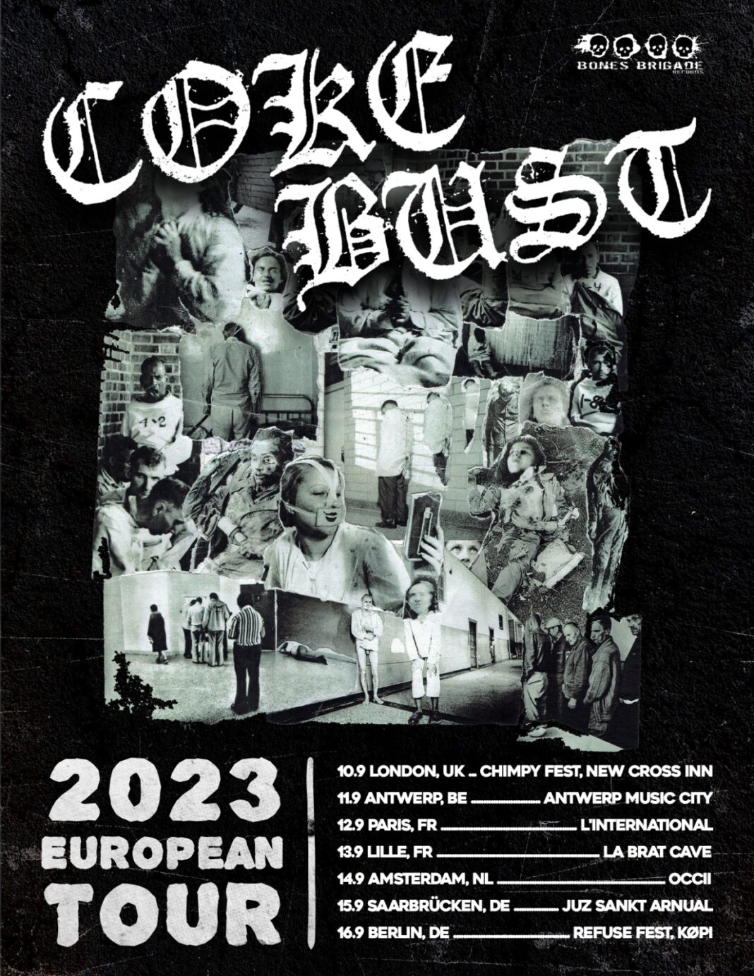 COKE BUST (HC/USA) künden Europa-Tour für September an - AWAY FROM LIFE