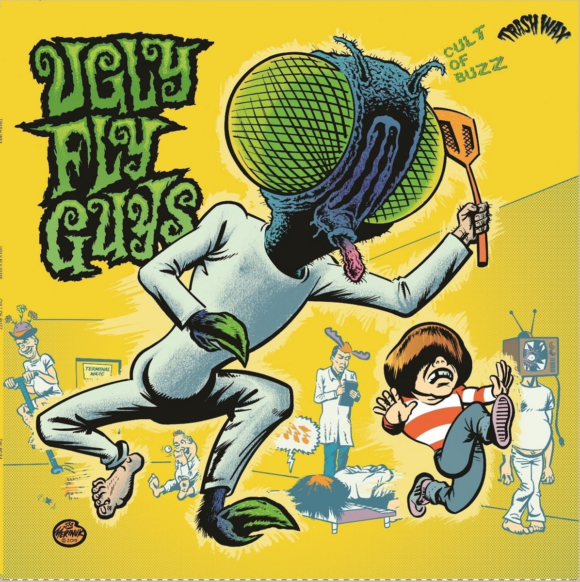 Ugly Fly Guys - Cult Of Buzz ::: Review (2024) - AWAY FROM LIFE